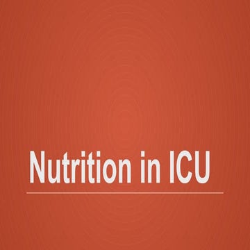 GRAND ROUNDS JUNE 2024 NUTRITION powerpoint | PPTX