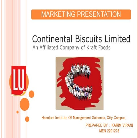 Karim . . . Continental Biscuits Marketing Presentation | PPTX