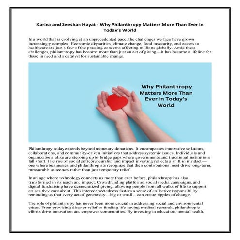 Karina and Zeeshan Hayat - Why Philanthropy Matters More Than Ever in Today’s World.pdf