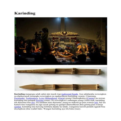 Karinding | PDF