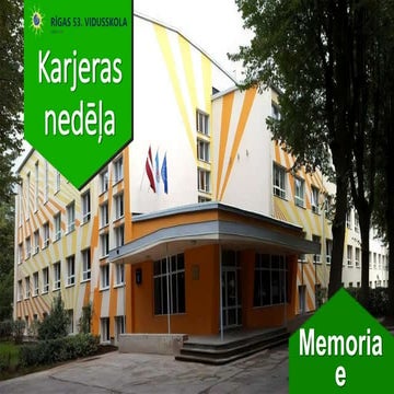 Karjeras nedeļā | PPTX