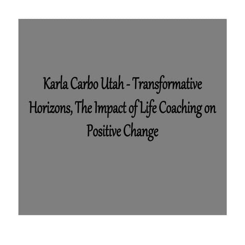 Discover Strength in Reflection With Karla Carbo | PDF