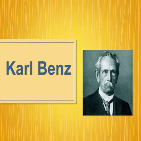 Karl benz | PPTX