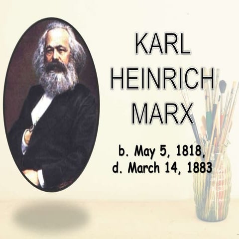 Karl Heinrich Marx | PPT