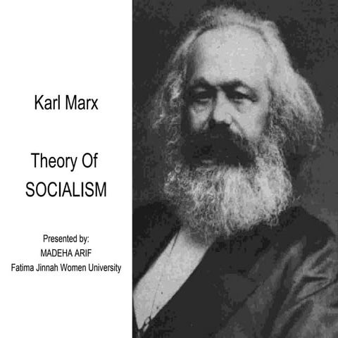 Karl marks theory of socialism | PPT