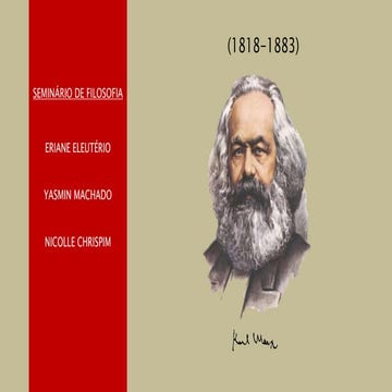 BIOGRAFIA DE KARL MARX | PPTX