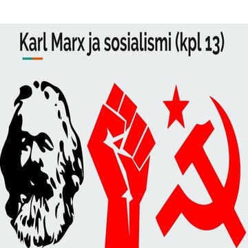Karl Marx ja sosialismi (kpl 13) | PDF