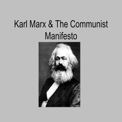 Karl Marx Notes | PPT