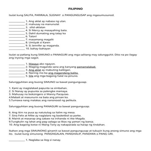 Module grade 1 | PDF