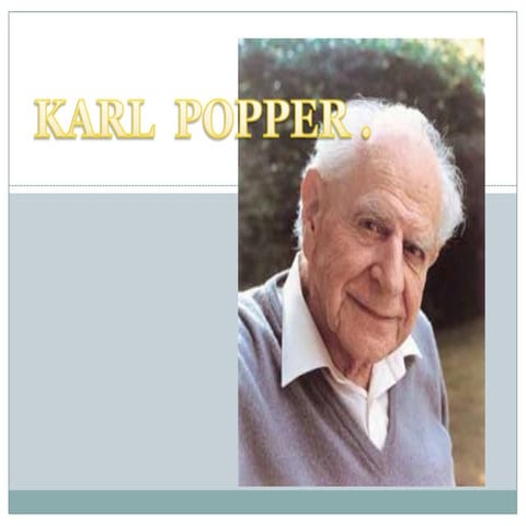 Karl Popper | PPTX