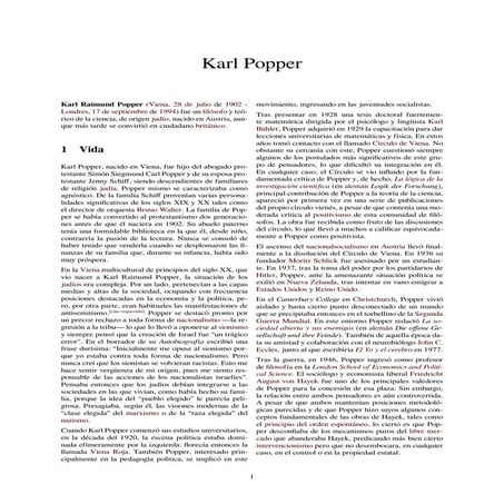 Karl popper | PDF
