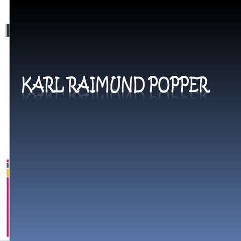 Karl Popper | PPTX