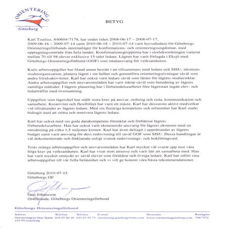 CV Karl Tiselius | PDF
