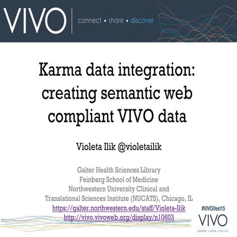 Karma Data Modeling | PPT