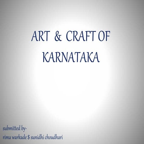 Karnataka | PPTX
