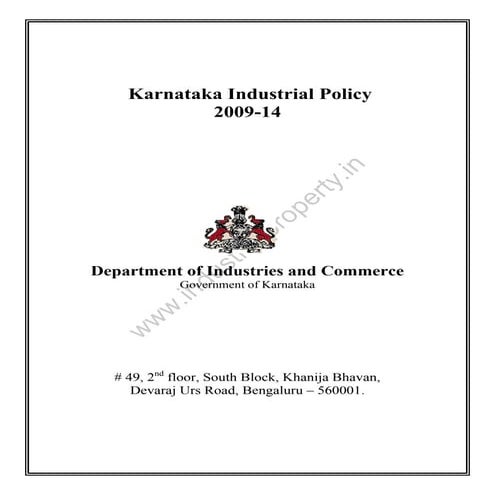 KIADB (Karnataka Industrial Area Development Board) | PPTX