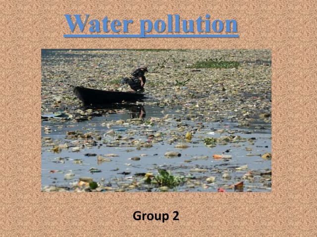 Environmental pollution Group 6 | PPTX