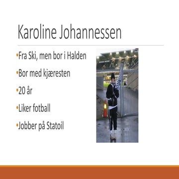 Karoline johannessen | PPTX