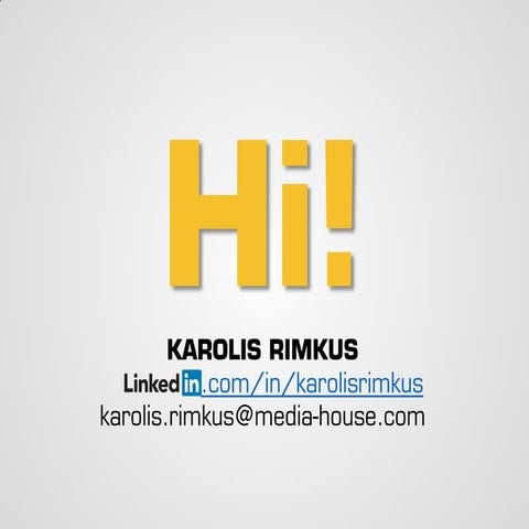 Meaningful Marketing on the Budget: Karolis Rimkus at Best of Digital ...