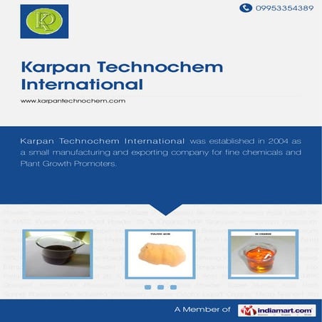 Greenland Bio-Science, Gujarat, Bio Pesticides & Fertilizers | PDF