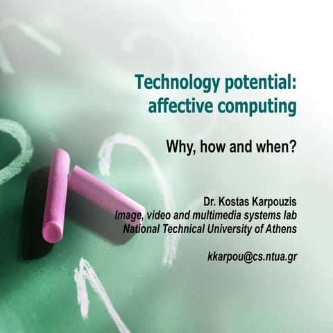 Hci presentation affective_computing | PDF