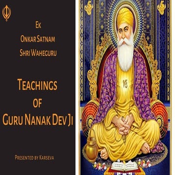 Karseva- Teachings of Guru Nanak Dev Ji | PDF