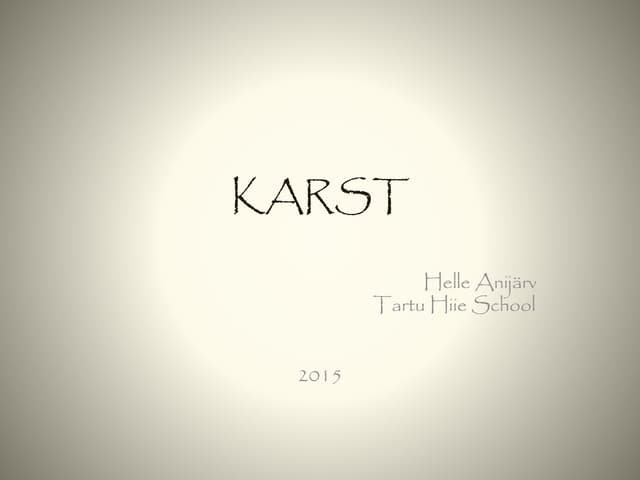 Eesti maavarad | PPT