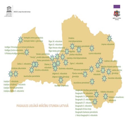Pasaules lielākā mācību stunda Latvijas skolās | PDF