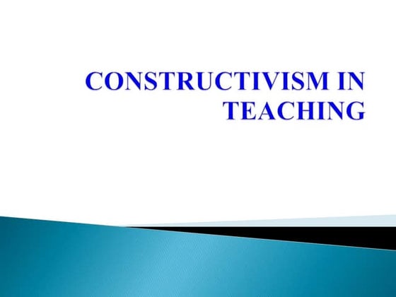 Constructivism-in-Mathematics-Teaching.pdf | Educational Assessment | Education