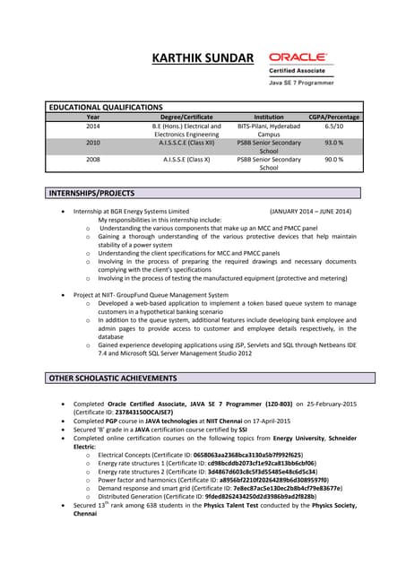 Electrical concepts skarat1993 certificate | PDF