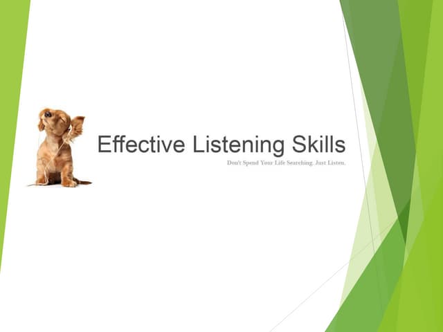 Types of Listeners ppt from English subject | PPTX