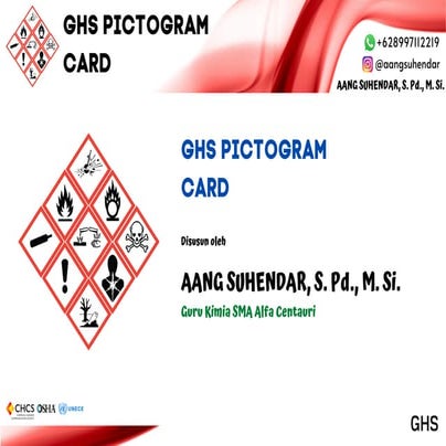 Kartu GHS Pictograms | PDF