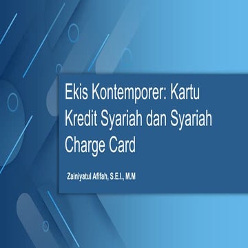 Kartu Kredit Syariah dan Syariah Charge Card.pptx