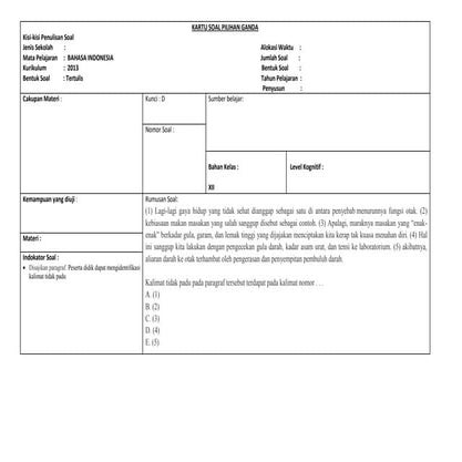 KARTU SOAL UTAMA USP BIND TAHUN 2020.docx