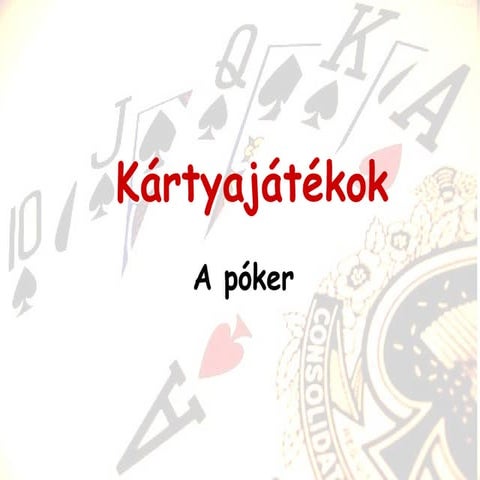 Kartyajatekok | PPT