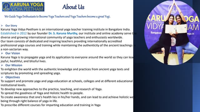 karuna yoga vidya peetham About Us | PPT karuna yoga vidya peetham About Us | PPT