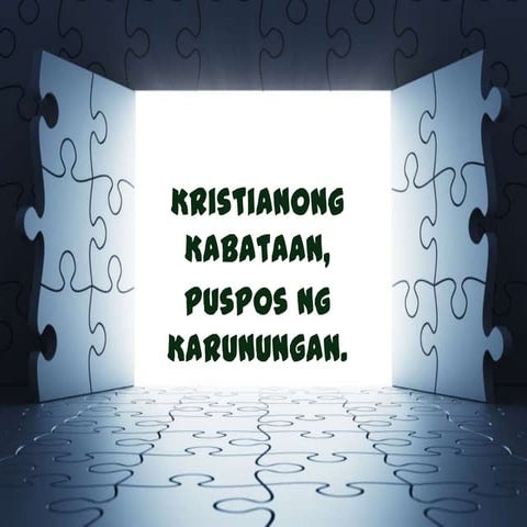 KARUNUNGAN / WISDOM | PPTX