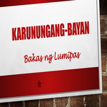 Karunungan-bayan (Salawikain, Kasabihan, Sawikain, Bugtong).pptxpptx | PPTX