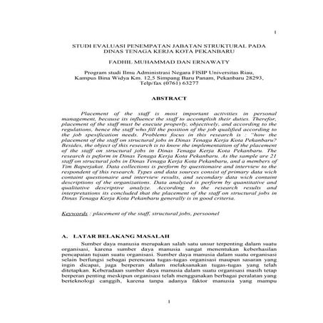 Karya ilmiah fadil muhammad | PDF