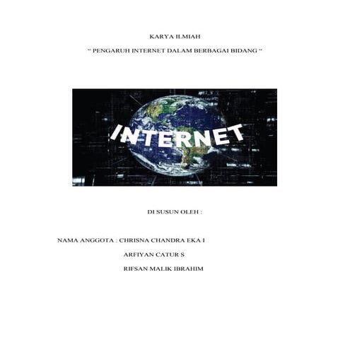 Pembelajaran Berbasis Internet | PPT