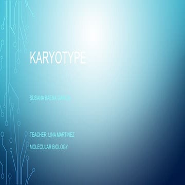 Karyotype 1 | PPT