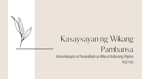 Kasaysayan ng pagsasaling wika sa pilipinas | PPT