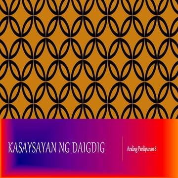 Kasaysayan ng daigdig | PPTX