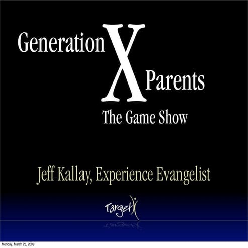 KASCAC Gen X Parents | PDF | Entertainment