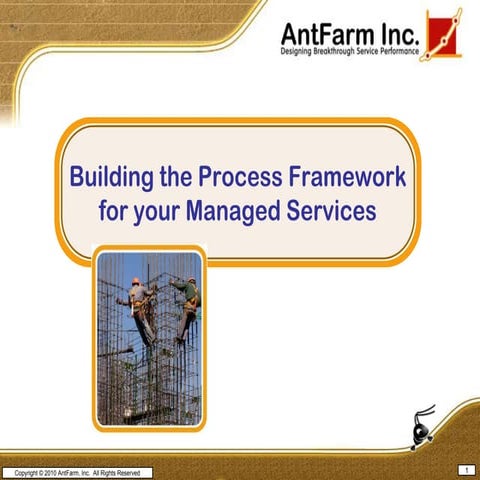 Kaseya Connect 2011 - Building the Process Framework (Ant Farm) | PPTX