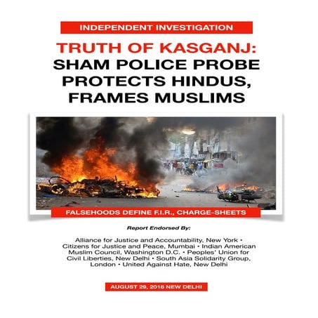 TRUTH OF KASGANJ: (English) | PDF
