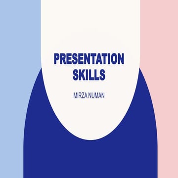 Presentation Skills Pptx Ppt