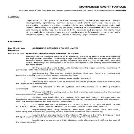 Kashif sm resume | DOCX