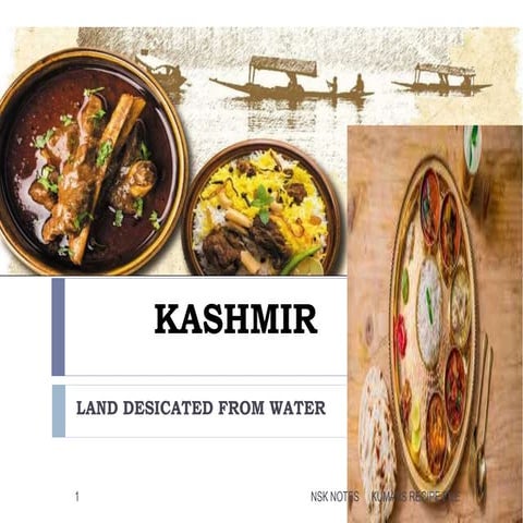 Kashmiri cuisine | PPT