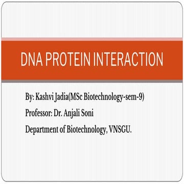 DNA-Protein interaction by 3C based method.pptx | Biological Sciences ...